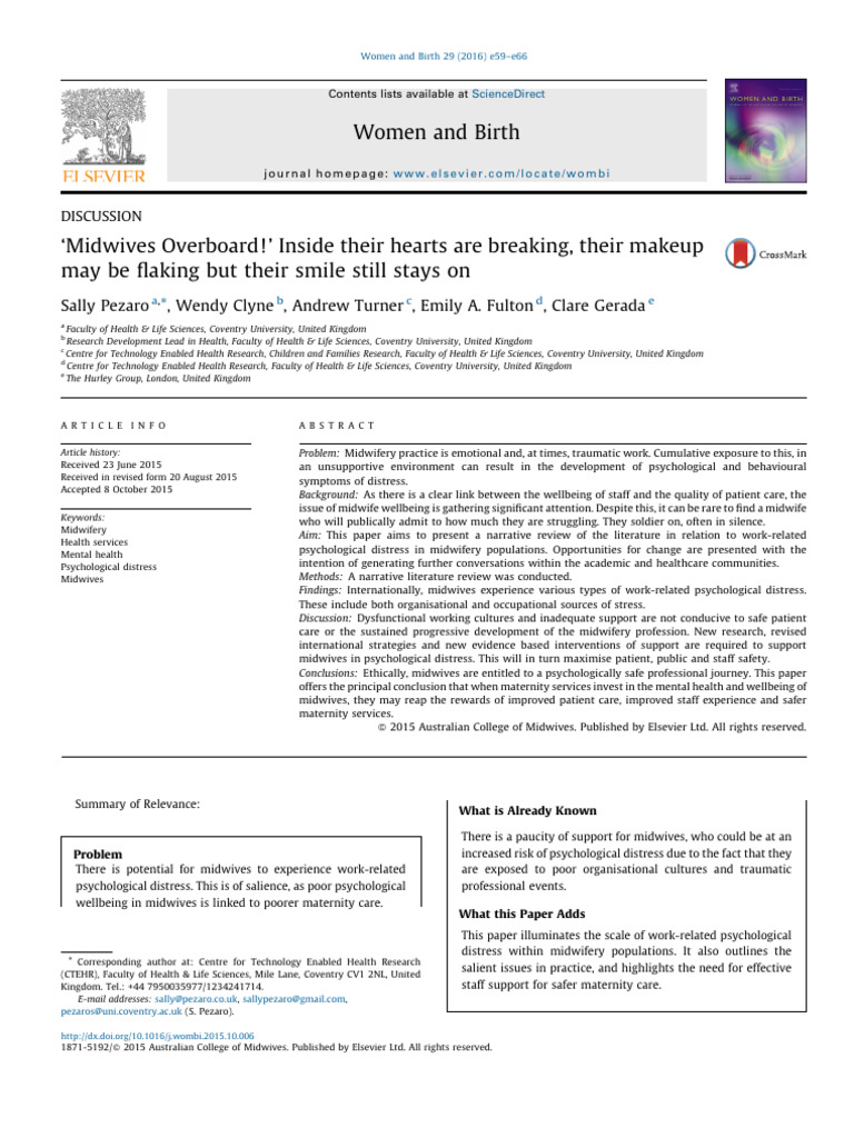 Midwives Overboard Inside Their Hearts Are Breaking Their Makeup May Be ...