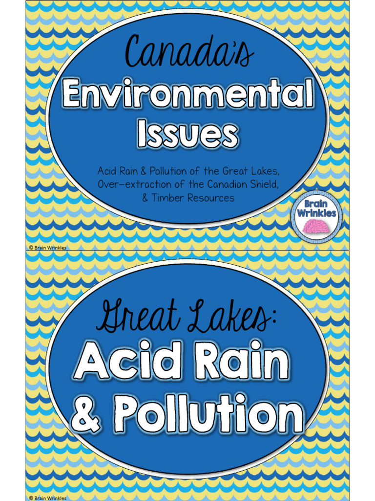 Great Lakes Pollution and Resource Issues | PDF | Pollution | Water ...