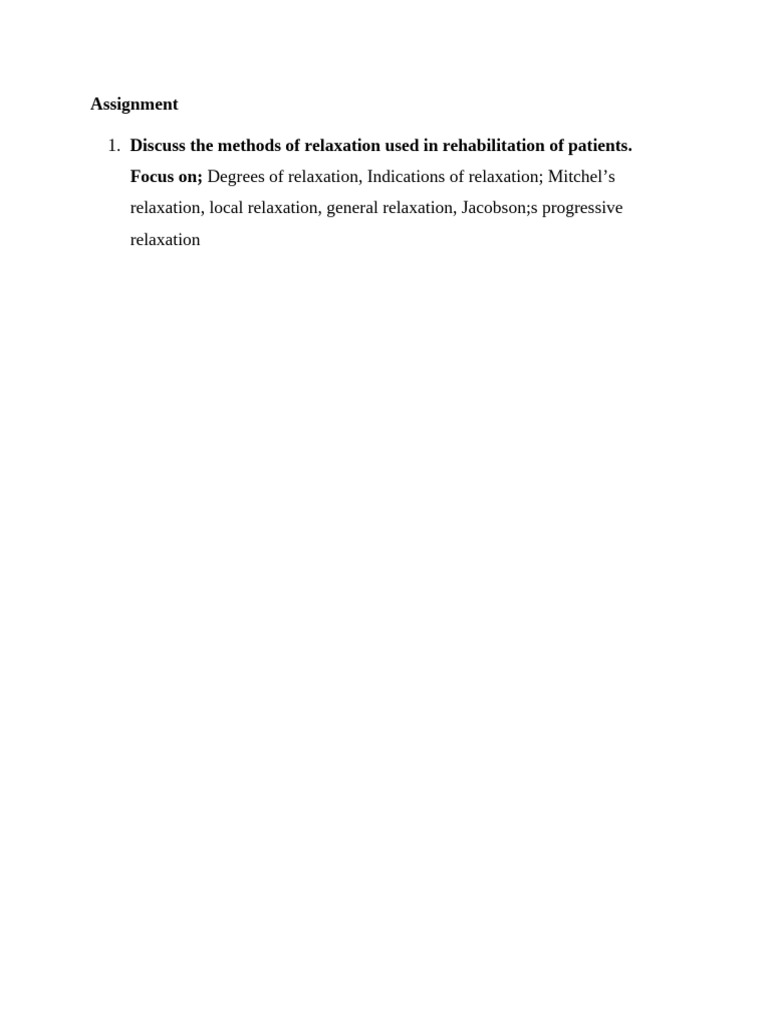 Assignment | PDF