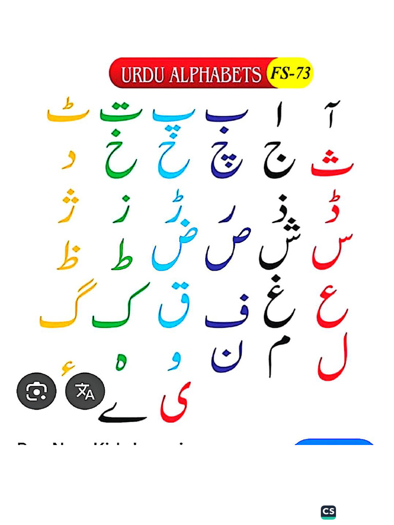 Basic Urdu For Class 4+5+6+7+8 | PDF