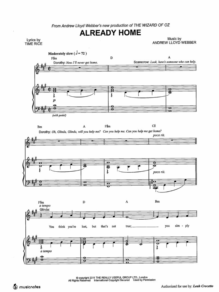 Already Home | PDF