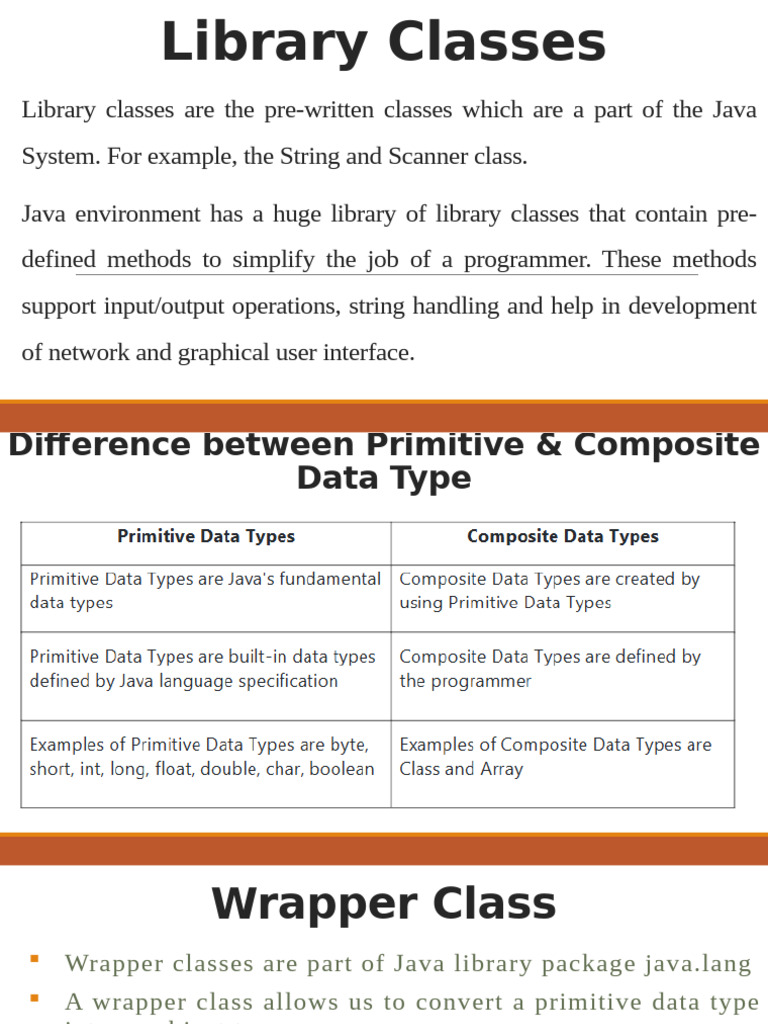 Library Classes | PDF | Data Type | String (Computer Science)