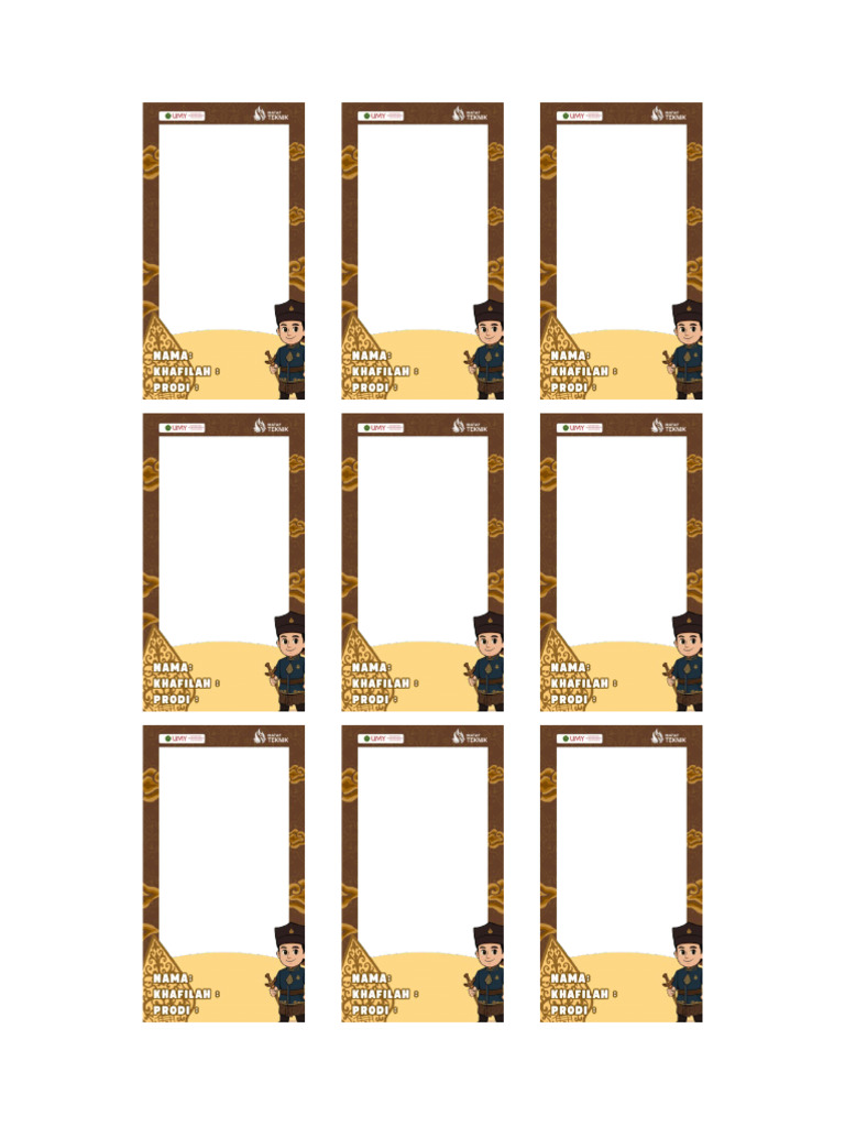 Template Foto Dengan Peserta Mataf Teknik 2025 2 | PDF