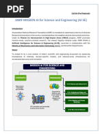 DBT BIRAC Bio-AI Proposal Call | PDF | Biotechnology | Artificial ...