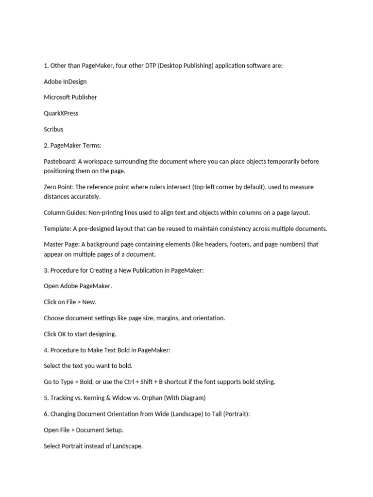 Essential PageMaker DTP Guide | PDF