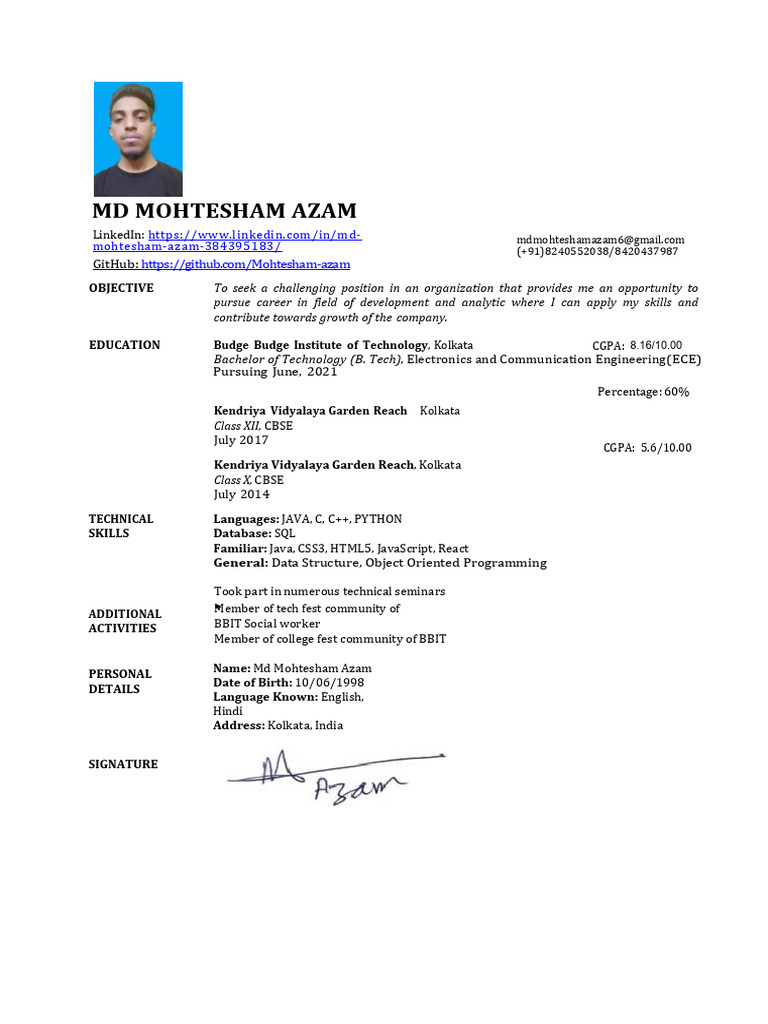 My Resume | PDF