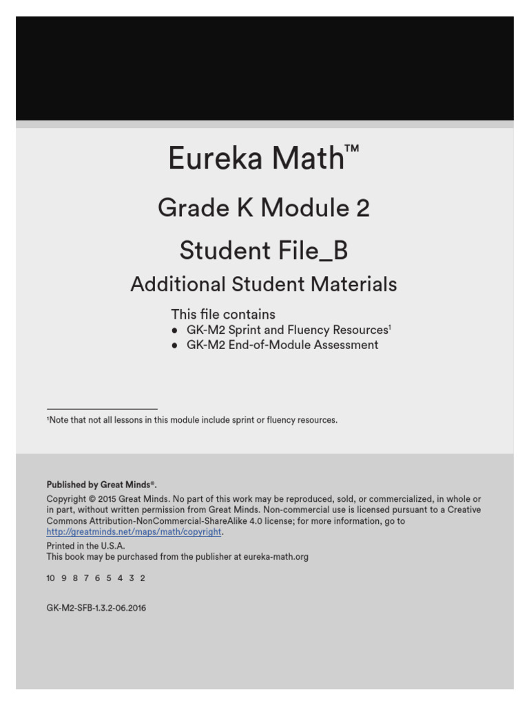 Eureka Math K Module 2 Shapes Guide | PDF | Shape | Geometry