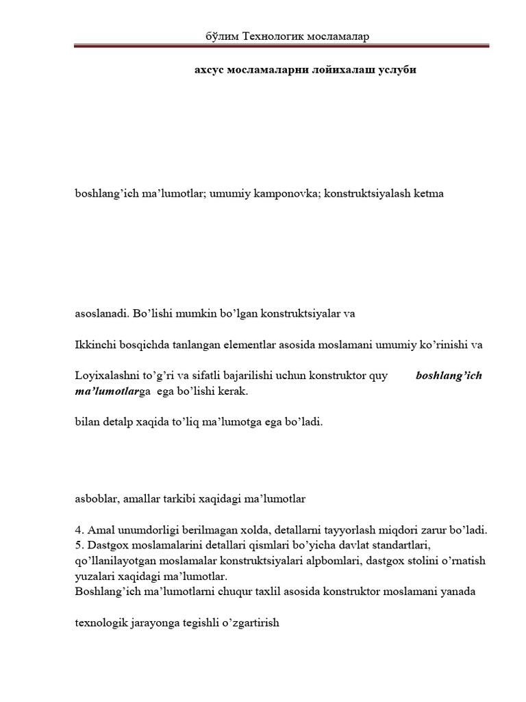 Tayanch Iboralar | PDF