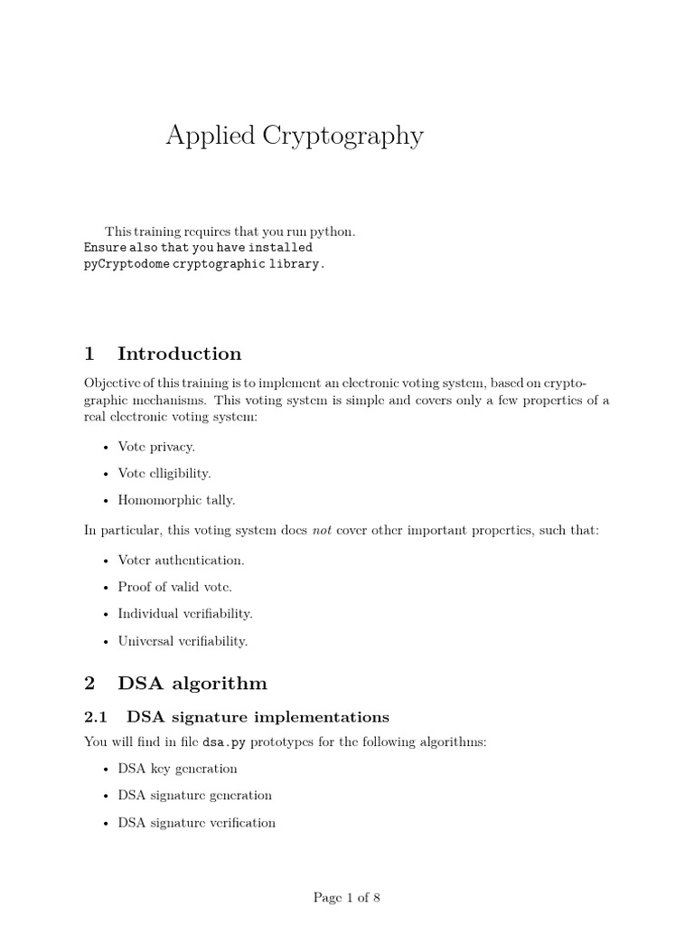 AppliedCrypto Training Description | PDF | Cryptography | Encryption