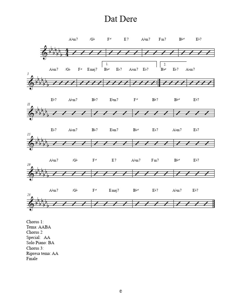 Dat Dere | PDF
