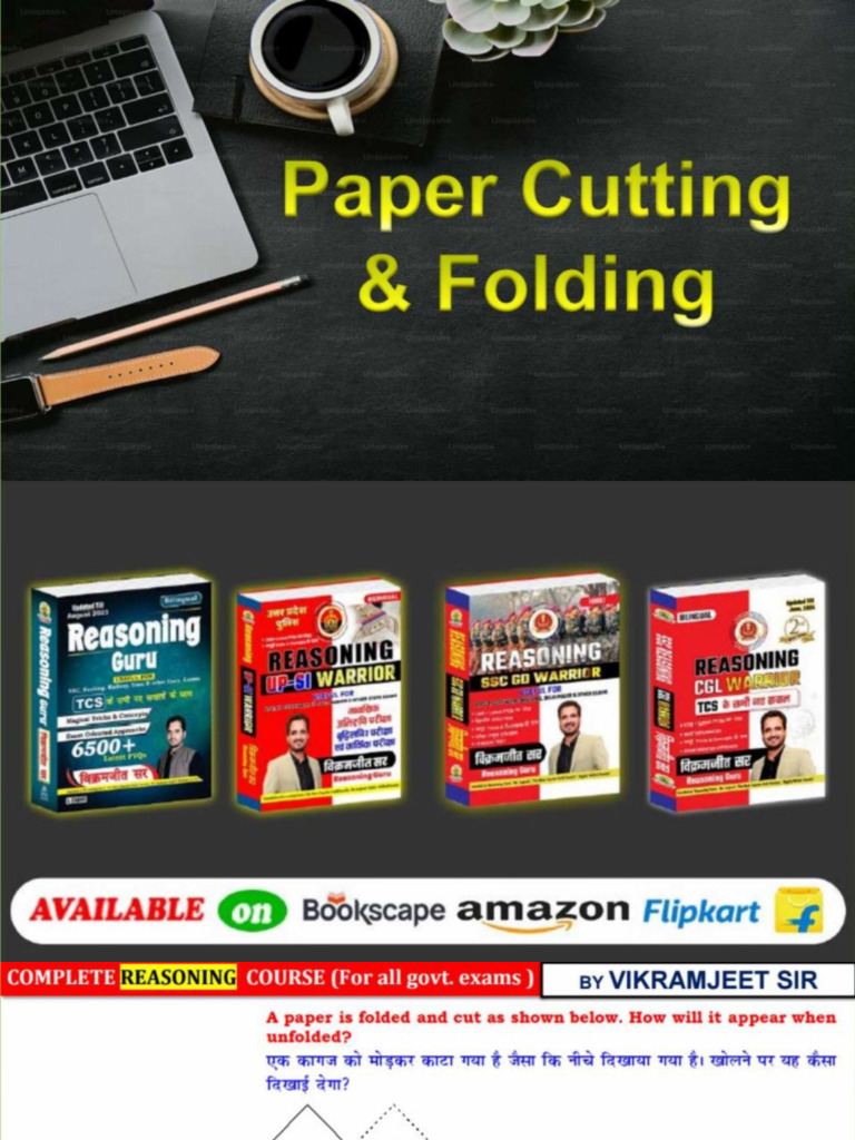 Paper Cutting and Folding (Class Notes) | PDF