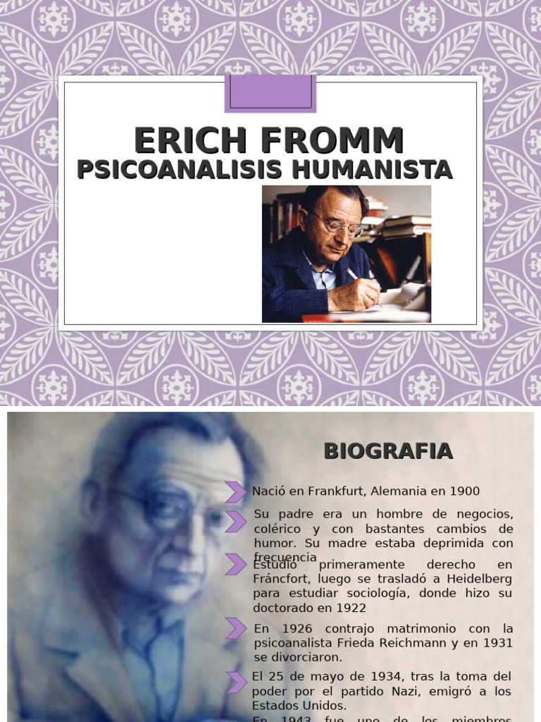 Fromm | PDF | Erich Fromm | Sicología