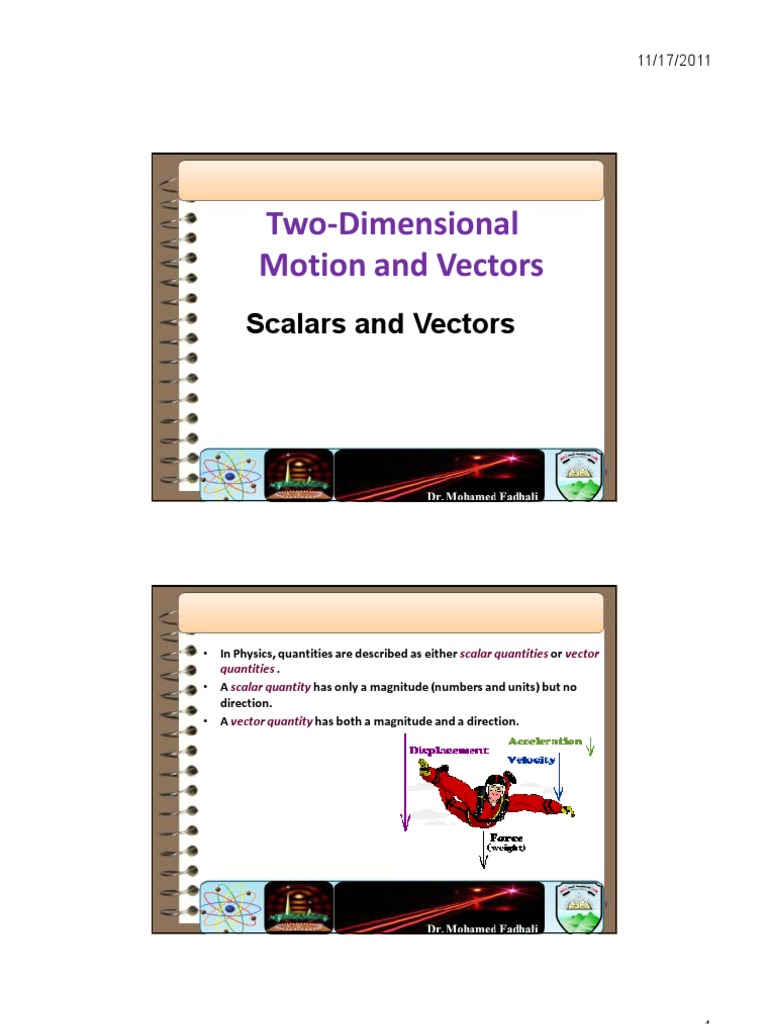 Lecture-4 (Dr. M Fadhali) .PPT (Compatibility Mode) 2slides | PDF | Euclidean Vector ...