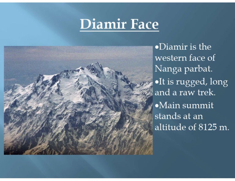 Diamir Face | PDF