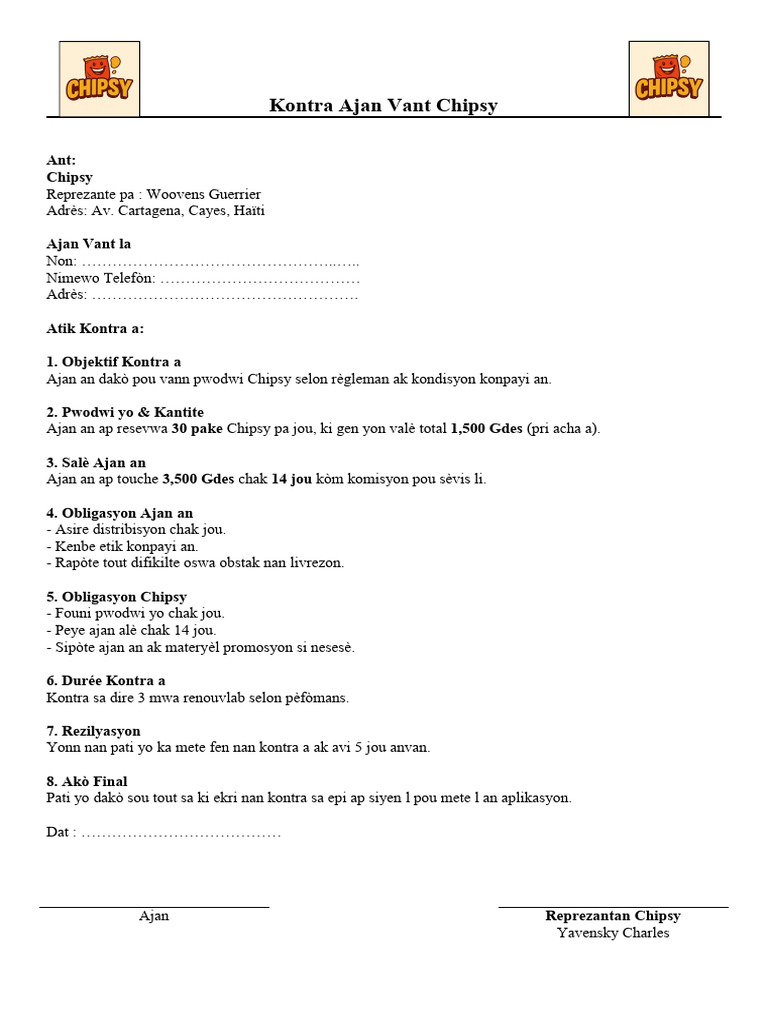 Kontra Ajan Vant Chipsy | PDF