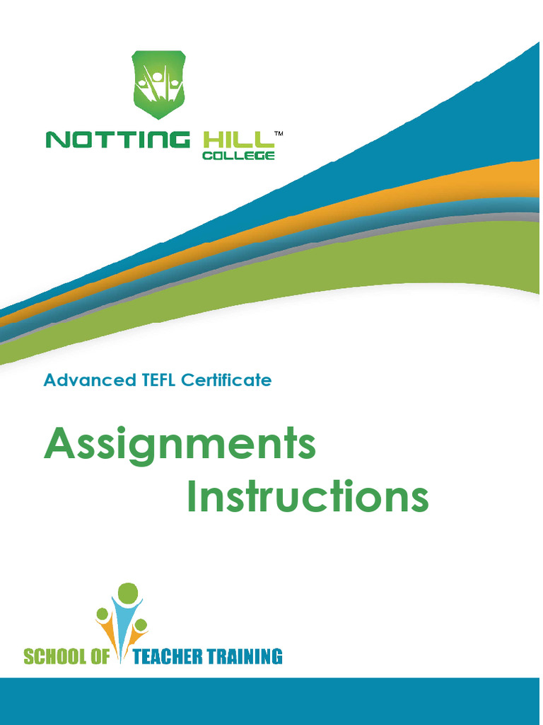 Advanced TEFL Certificate Assignment Guide | PDF