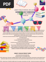 Class 6 Holiday Homework Guide | PDF | Leaf | Mathematics