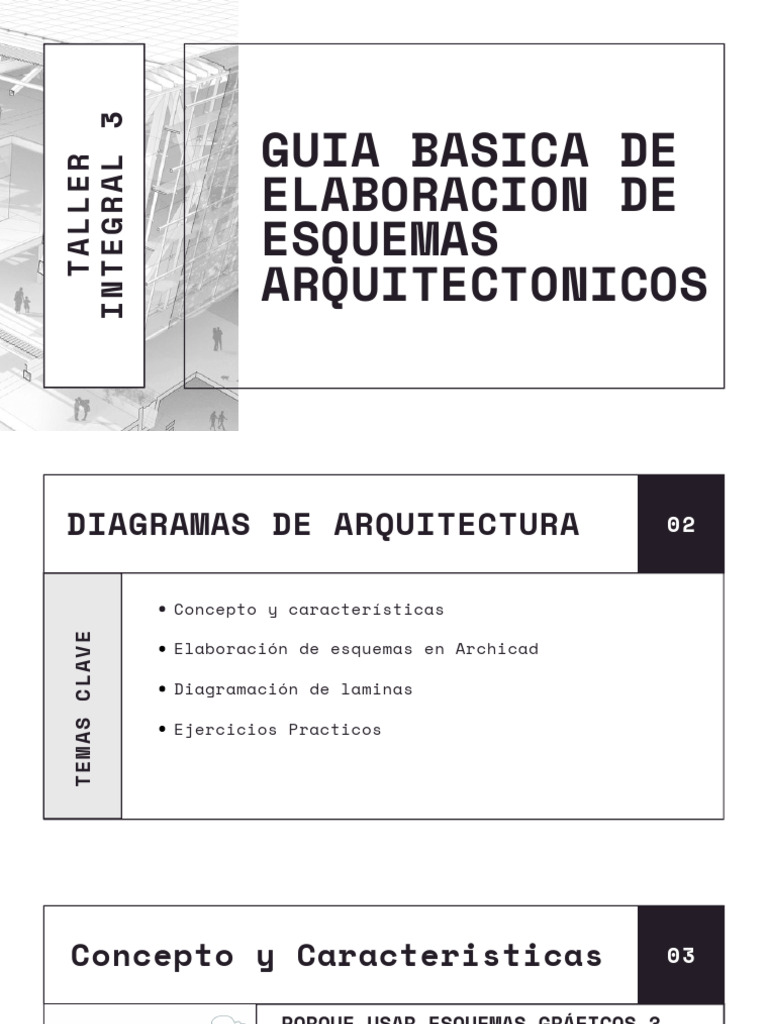 Guía de Esquemas Arquitectónicos | PDF | Diseño