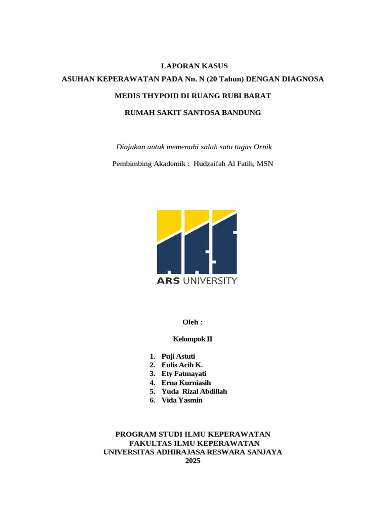 LK - Kelompok 2 Askep Typoid | PDF