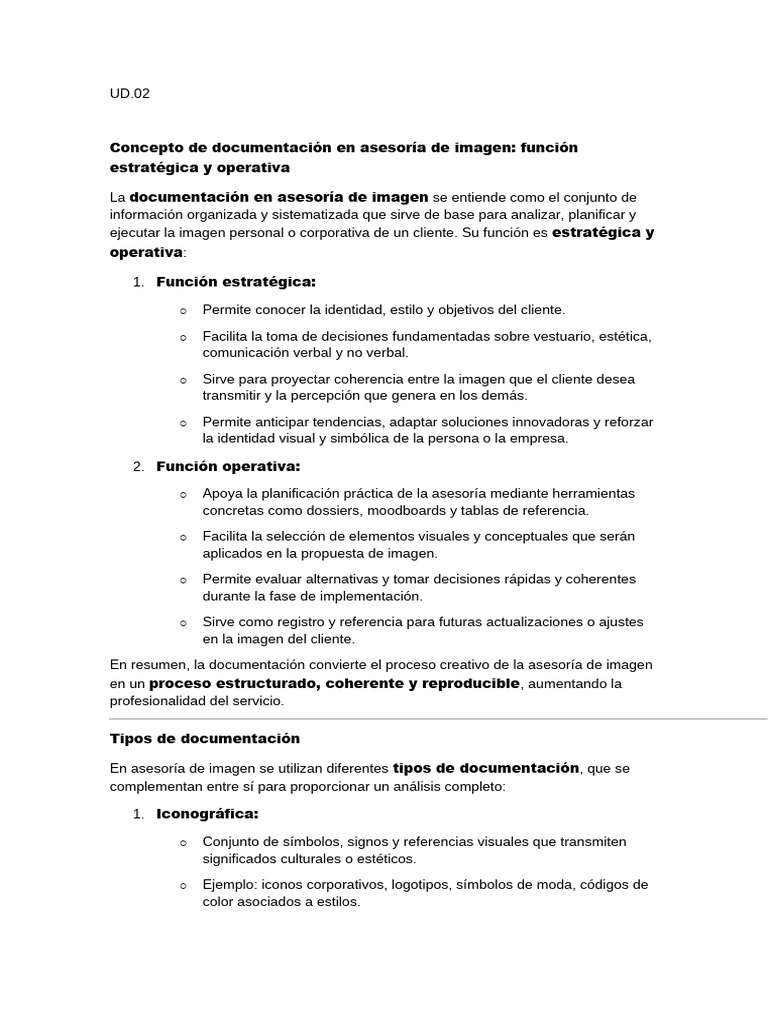 UD02 Castellano Diseño Integral de La Imagen | PDF | Imagen | Moda