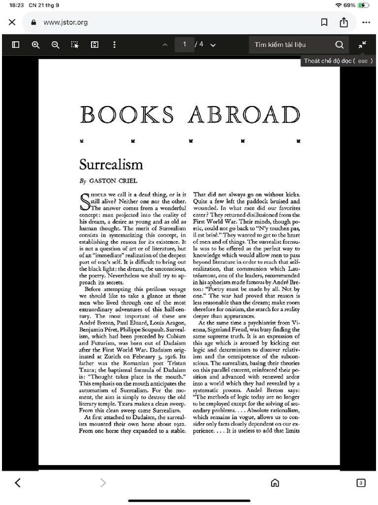 Books Abroad | PDF