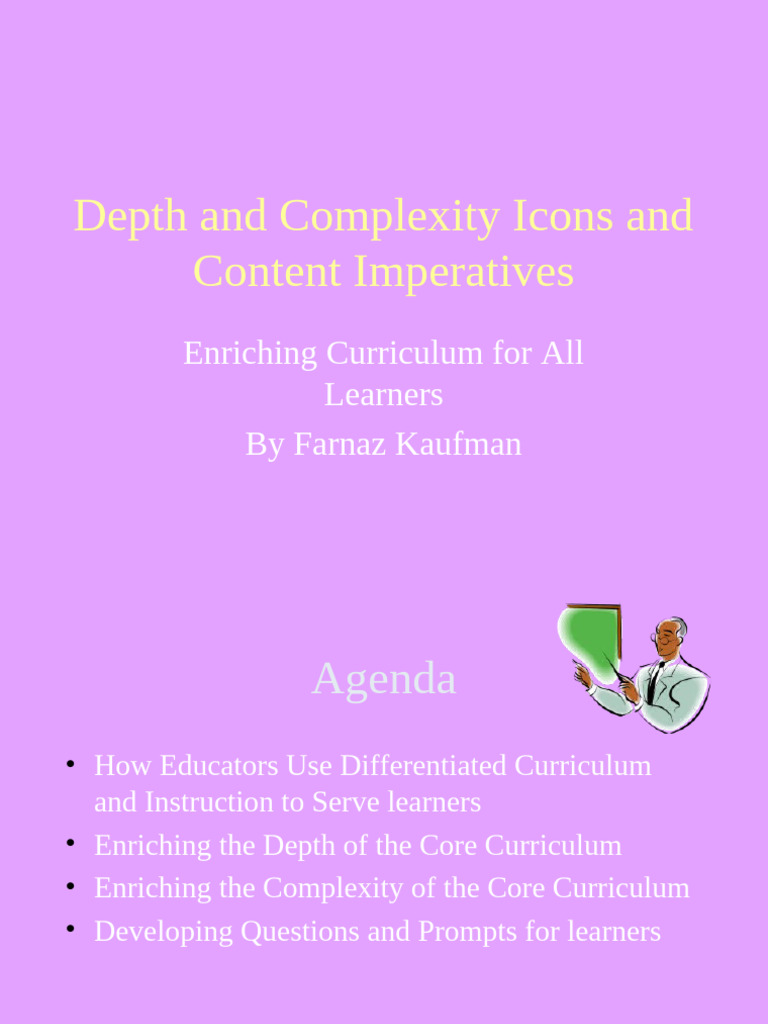 Icon - Presentation - Deep Dive | PDF | Curriculum | Idea