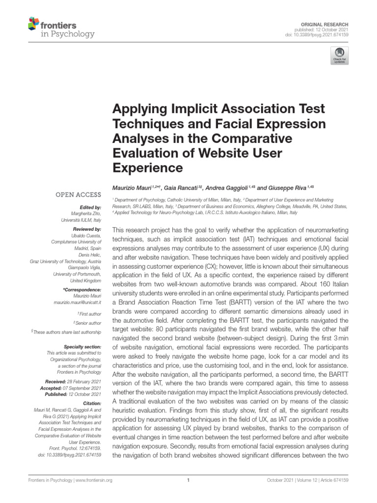 03 Applying Implicit Association Test Techniques and Facial Expression ...