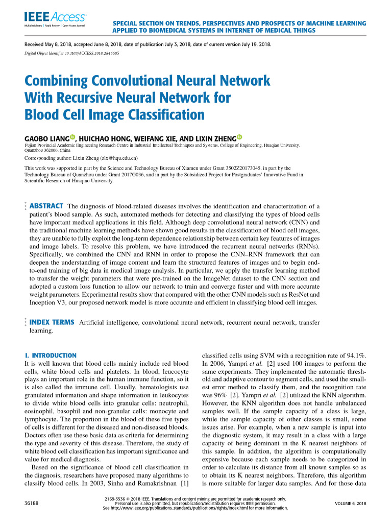 Combining Convolutional Neural Network With Recursive Neural Network For Blood Cell Image ...
