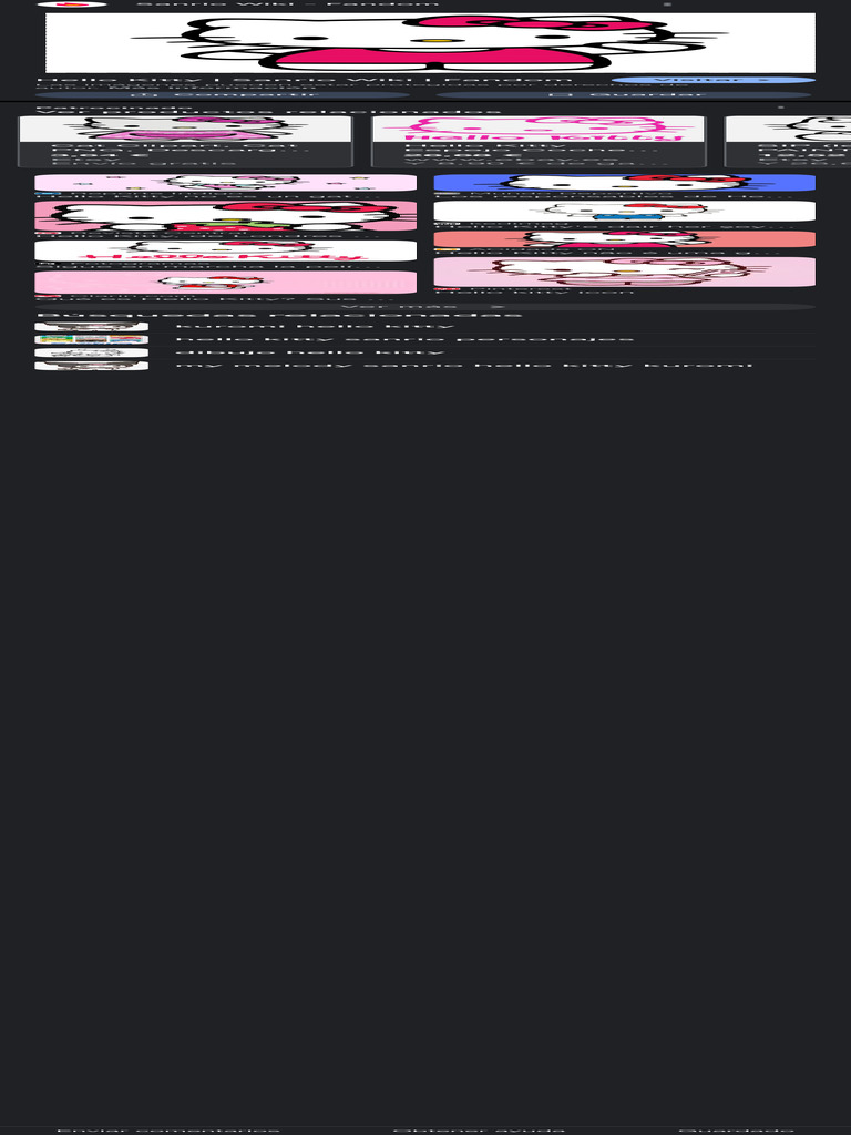 Hello Kitty - Buscar Con Google | PDF