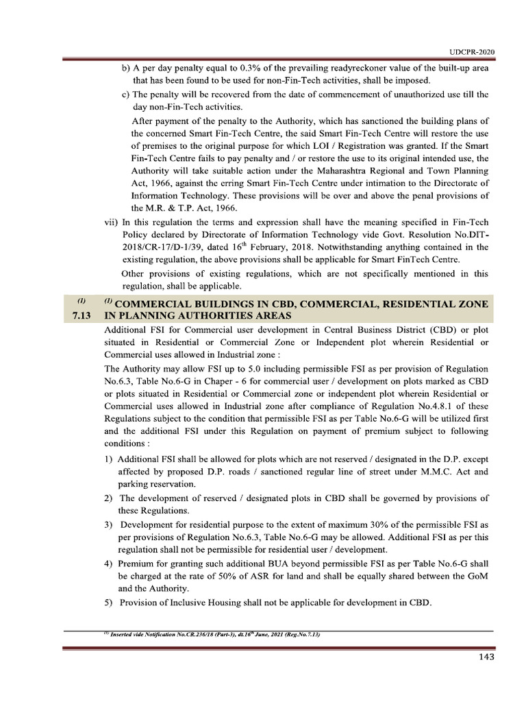 Commercial Plot Conversion Rules | PDF