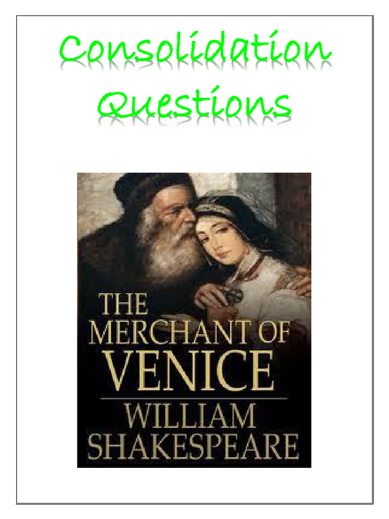 Merchant of Venice Study Guide | PDF | The Merchant Of Venice | Shylock