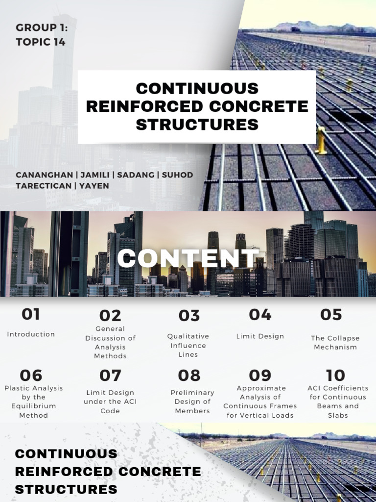 Continuous Reinforced Concrete 1 | PDF | Beam (Structure) | Plasticity ...