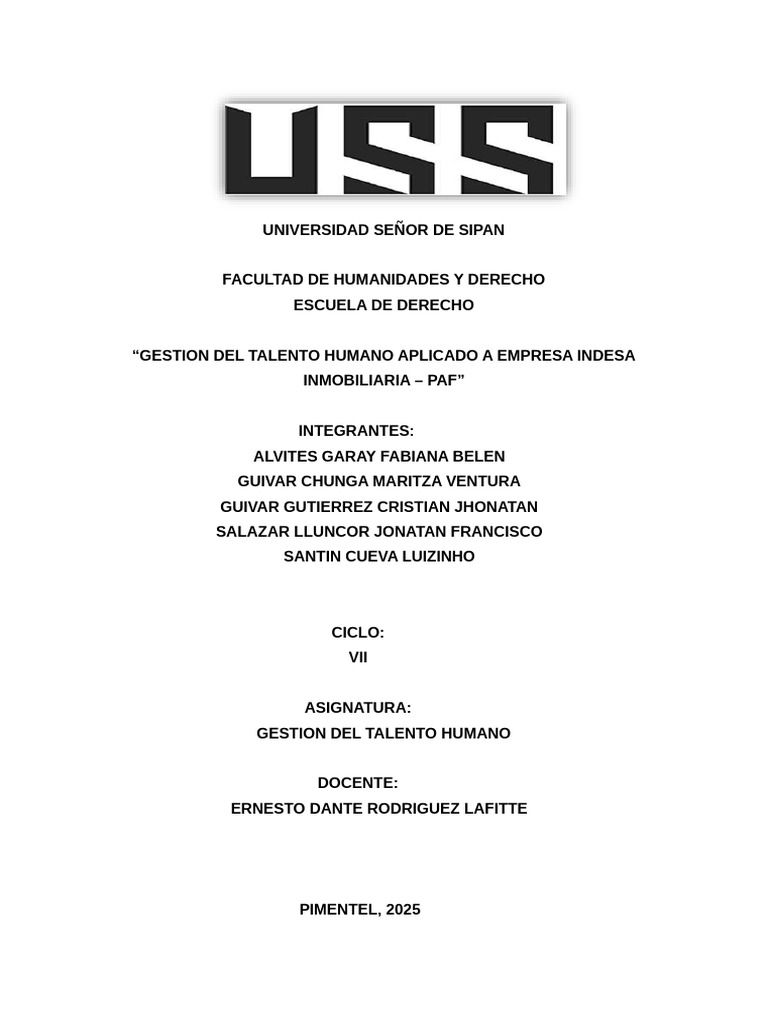 Alvites Garay Productofinal Gestionoperaciones | PDF | Gestión de ...
