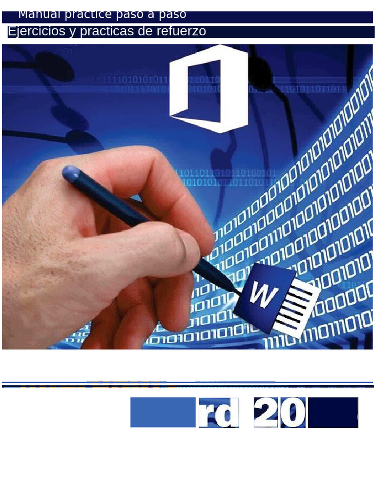 Manual de Microsoft Word 2016 | PDF | Botón (Computación) | Microsoft Word