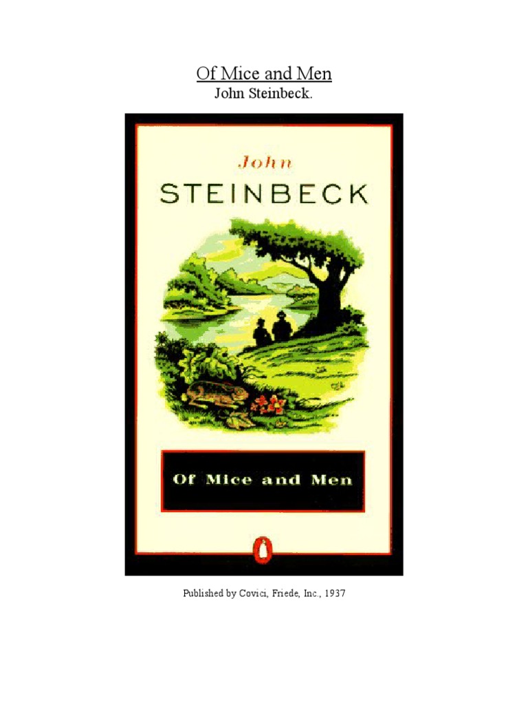 Of Mice and Men | PDF | Cain And Abel | Christianity