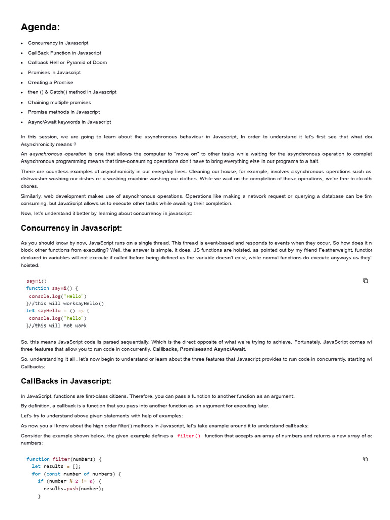 04 - Asynchronous Communication | PDF | Parameter (Computer Programming) | Java Script
