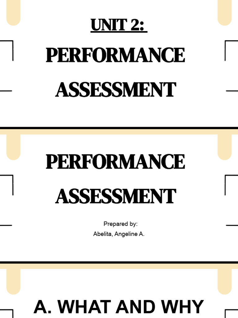 UNIT 2 Performance Assessment | PDF | Educational Assessment | Rubric ...