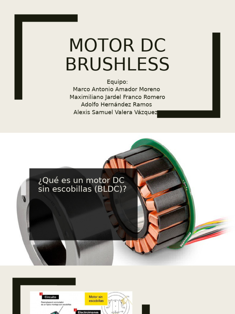 Motor Sin Escobillas | PDF