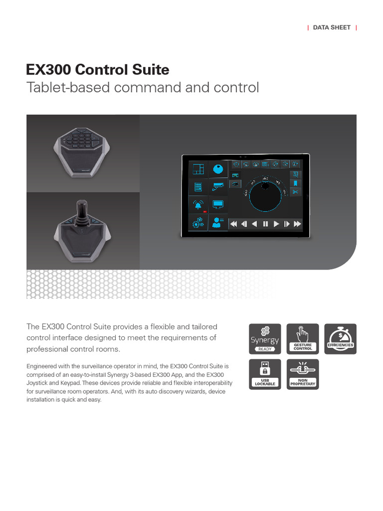 Synectics Ex300 Control Suite | PDF | Mobile App | Computer Keyboard
