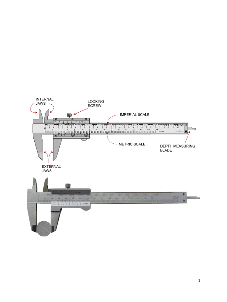 Vernier Caliper | PDF
