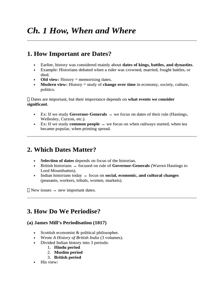 Understanding Historical Dates and Sources | PDF