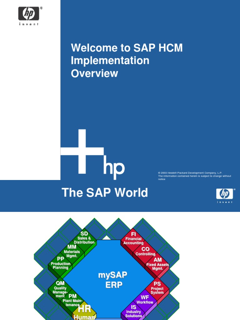 Bil Sap HCM Overview N | PDF | Business | Leadership
