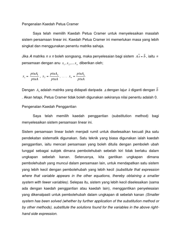 Pengenalan Kaedah | PDF