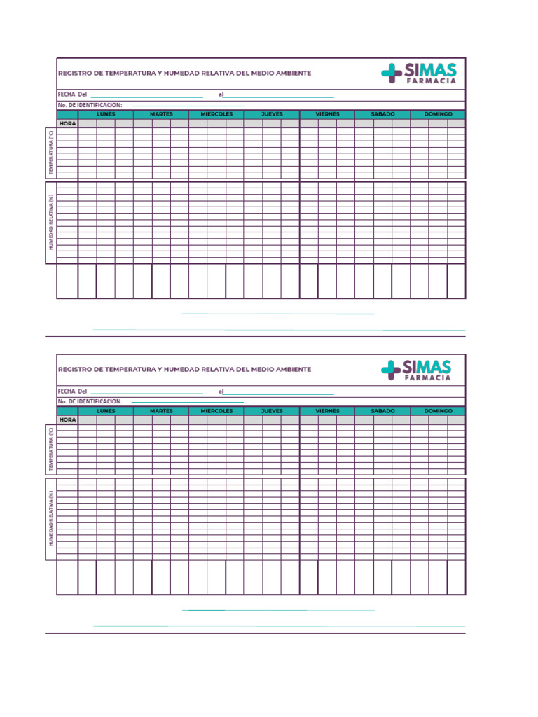 Registro de Temperatura y Humedad | PDF