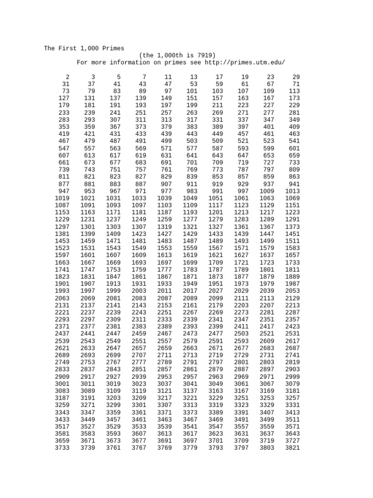 Prime Numbers | PDF