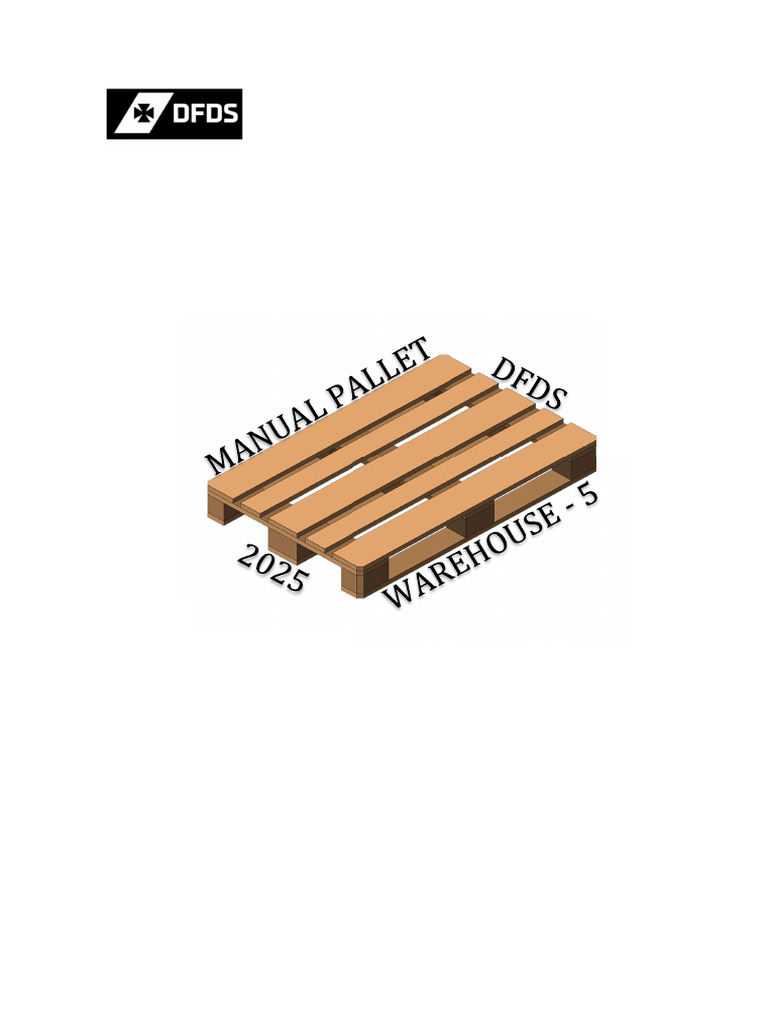 Manual Pallet English Dfds 2025 | PDF | Pallet | Forklift