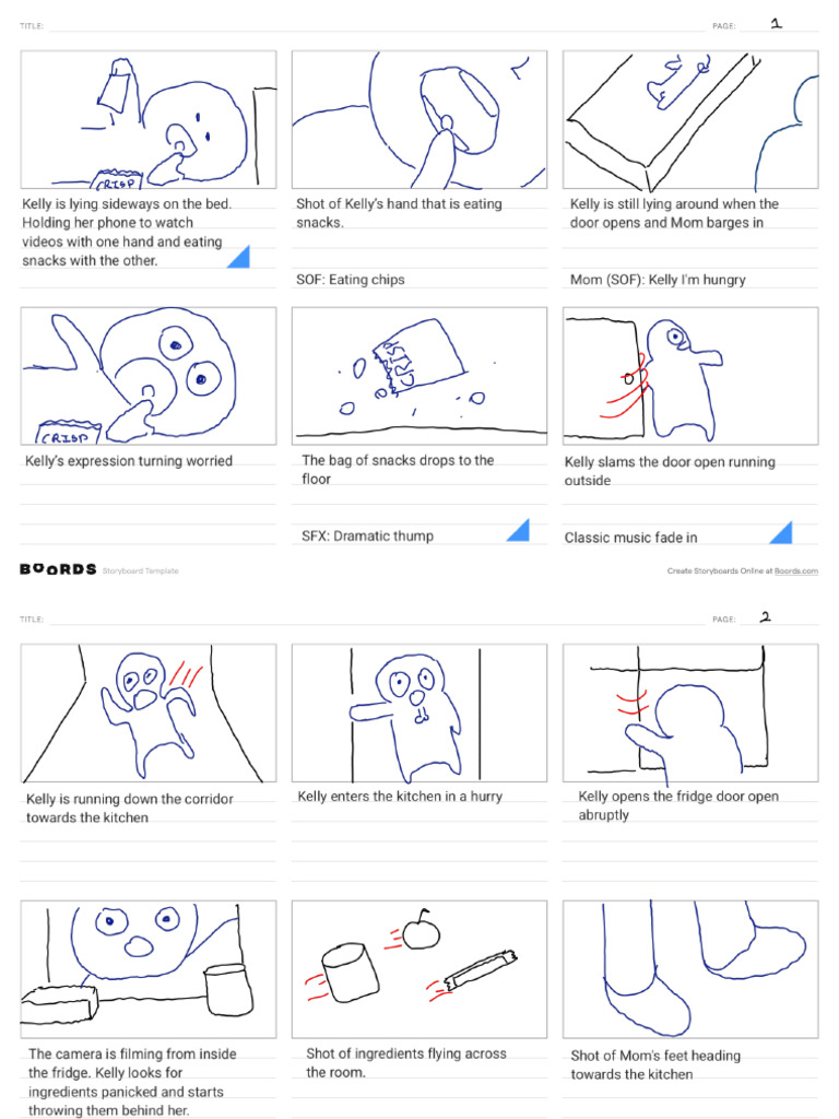 Final Group Project Storyboard | PDF