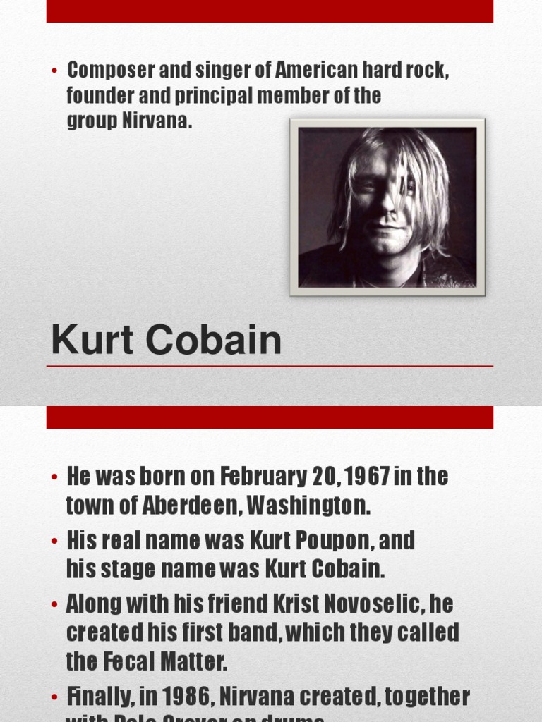 Kurt Cobain | PDF