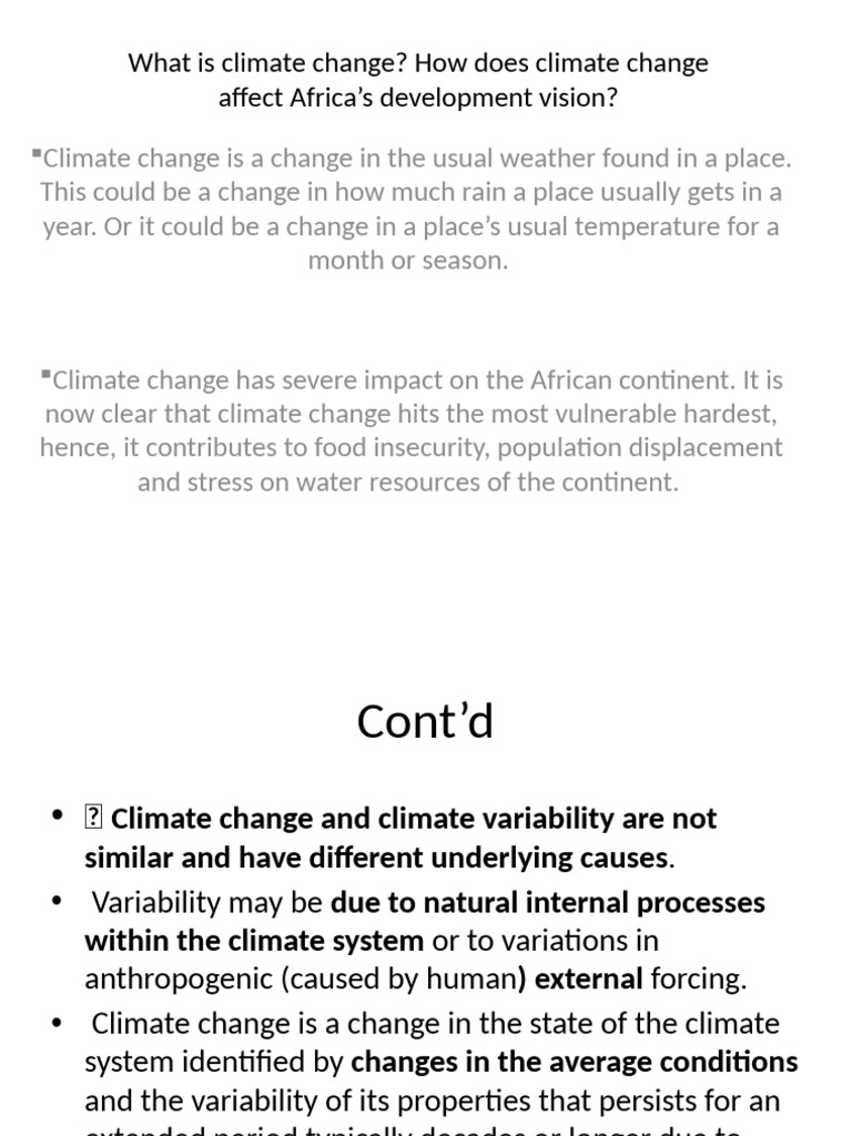 Grade 10 Geography Unit 2 Note | PDF | Soil | Climate Change
