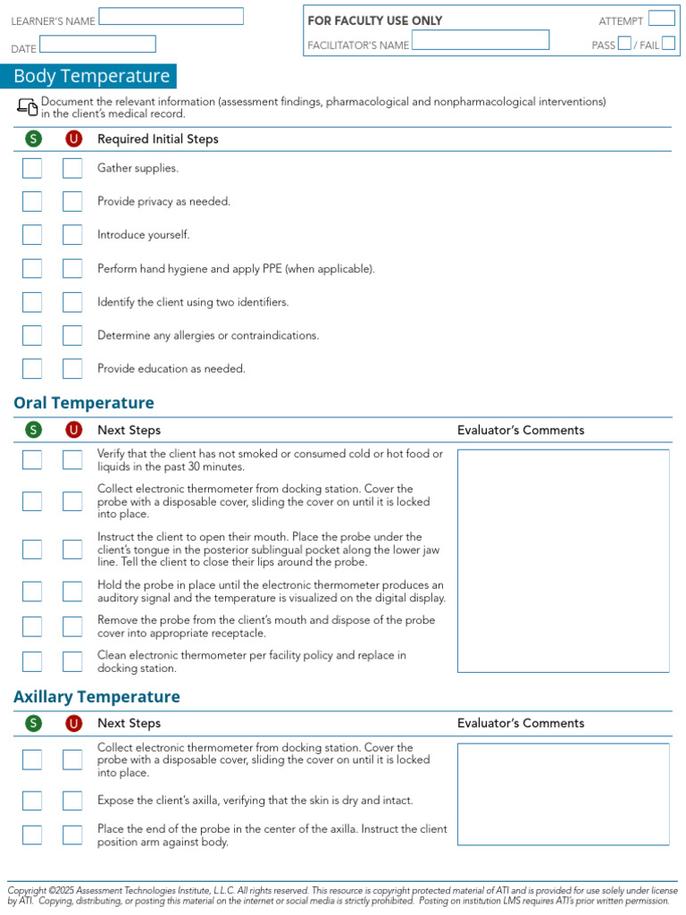 Body Temperature Measurement Guide | PDF | Ear | Thermometer